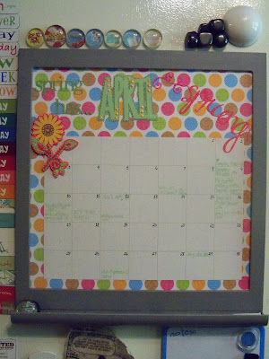 She's a Sassy Lady: Monthly Scrapbook Calendar Pages