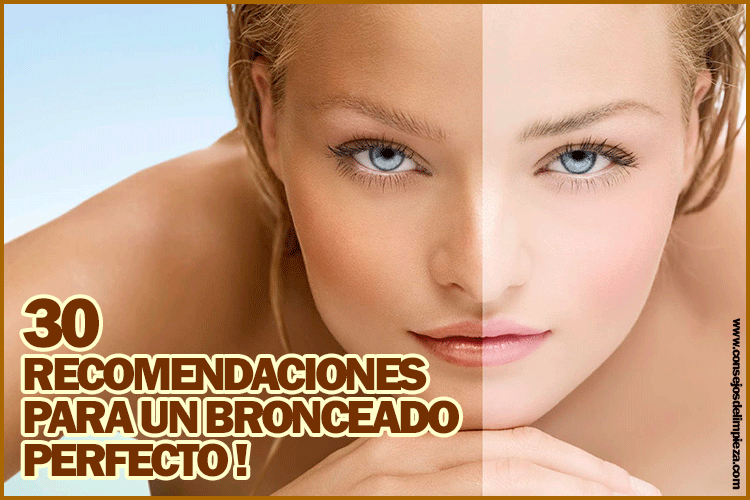 BRONCEADO PERFECTO CON SOL O AUTOBRONCEADOR. | CONSEJOS DE LIMPIEZA ...
