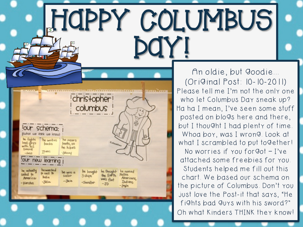 Eberhart's Explorers: Columbus Day + a Freebie!