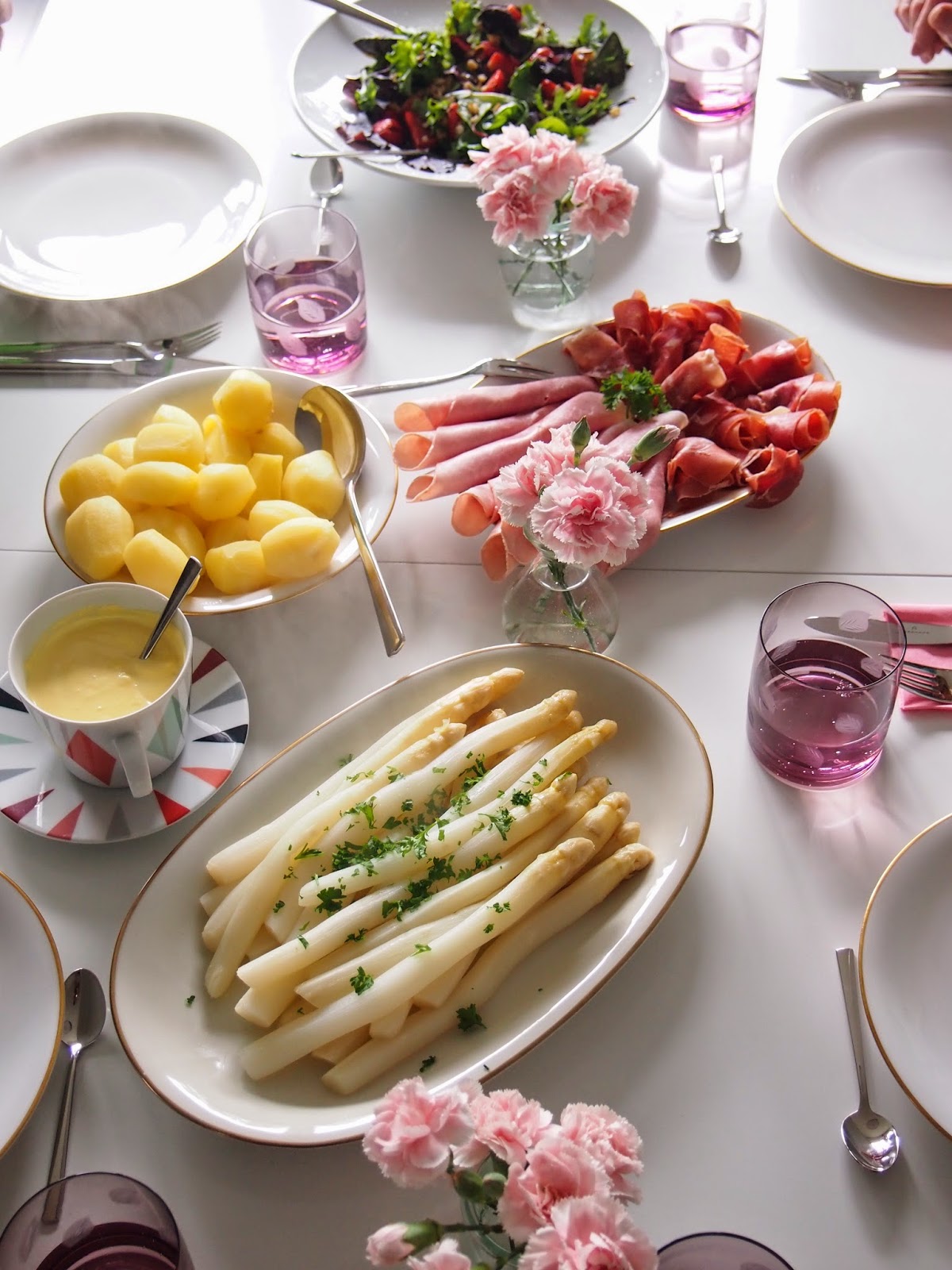 dieZuckerbäckerei: aus einem BBQ wird ein Spargelessen...