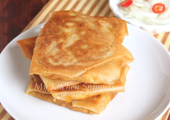My Kitchen Snippets: Murtabak Daging/Meat Curry Parcels