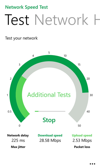 Network Speed Test - Medidor da velocidade da sua internet no Windows ...
