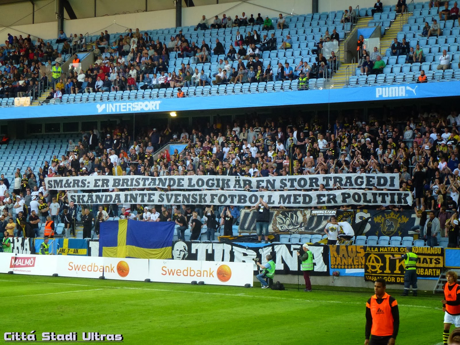 Città Stadi Ultras: Malmö FF - AIK Solna