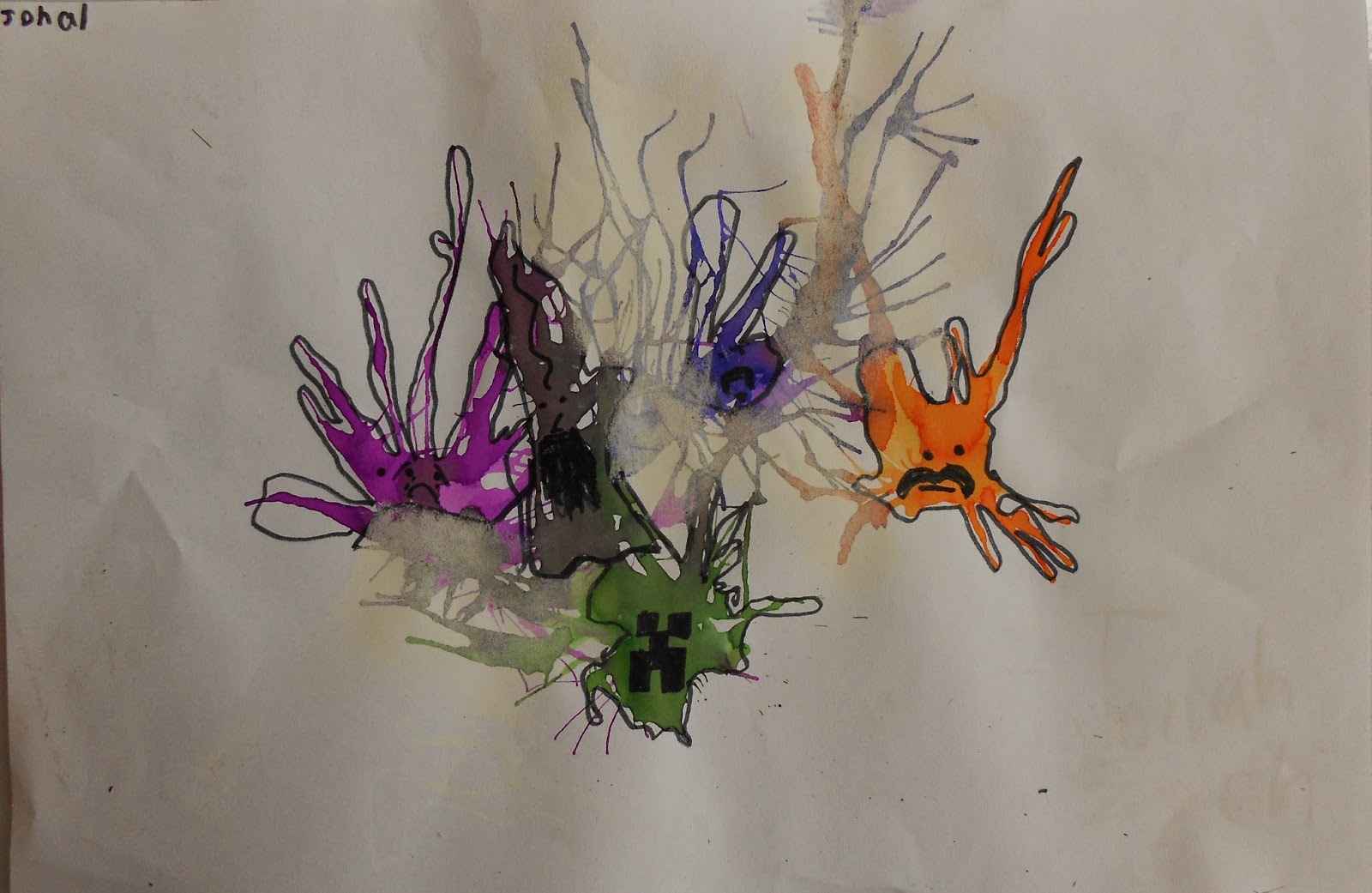 Learn, Explore, Create: 2nd Grade Splatter Bugs