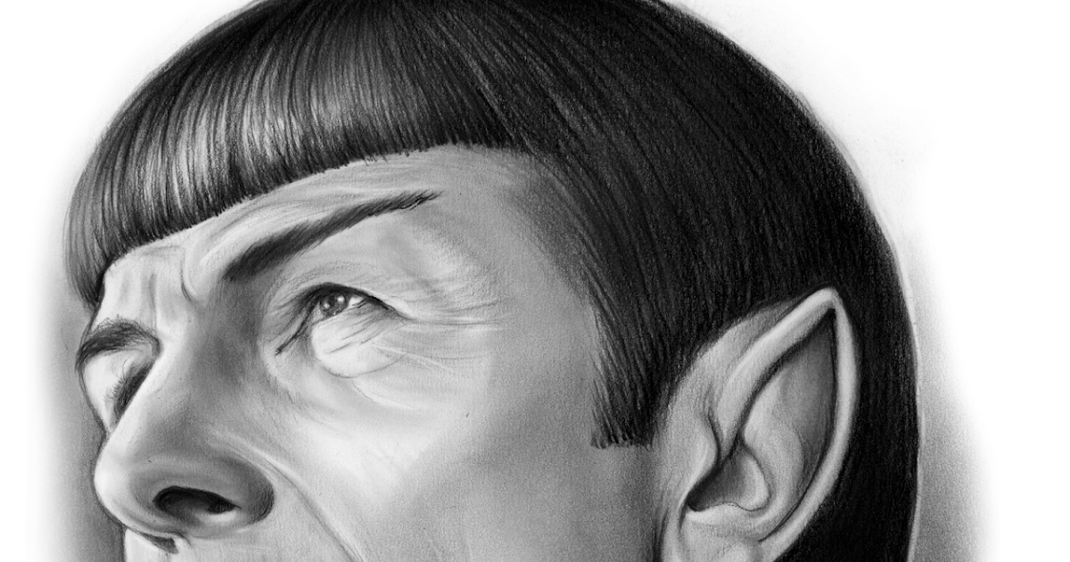 Sketch of the Day: Pencil Drawing of Star Trek - USS Enterprise First ...