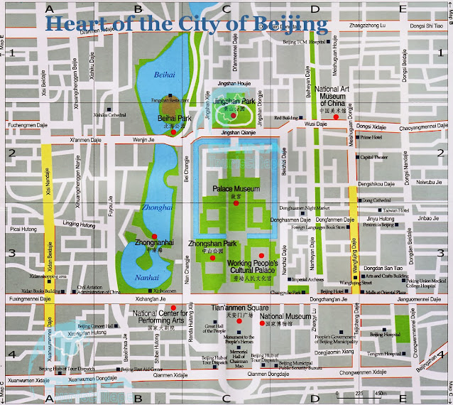 Mapas y planos de Pekín - Conmimochilacuestas