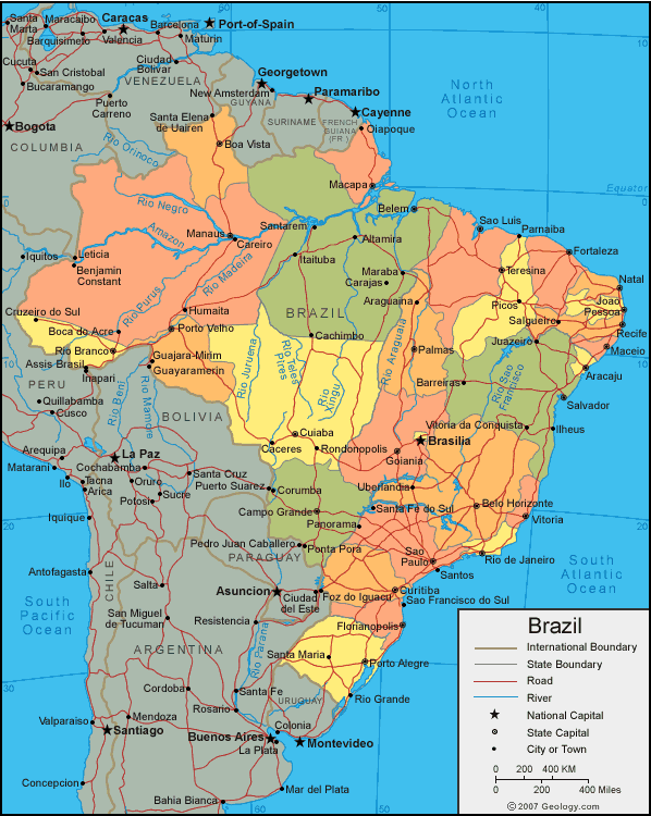 Mapas do Brasil