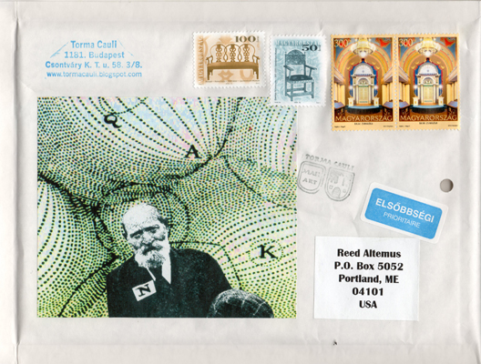 Torma Cauli Mail & Art Blog: Reed Altemus, USA, (Out)