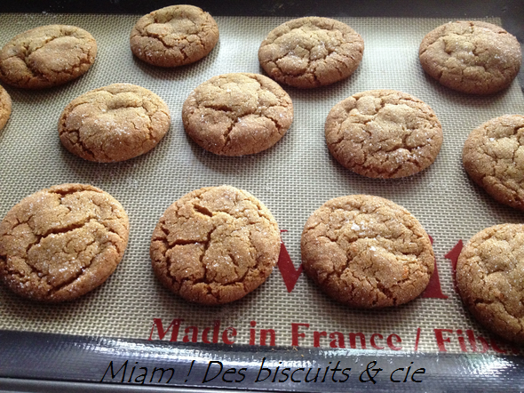 Ginger Snaps à l'orange - Miam ! Des biscuits