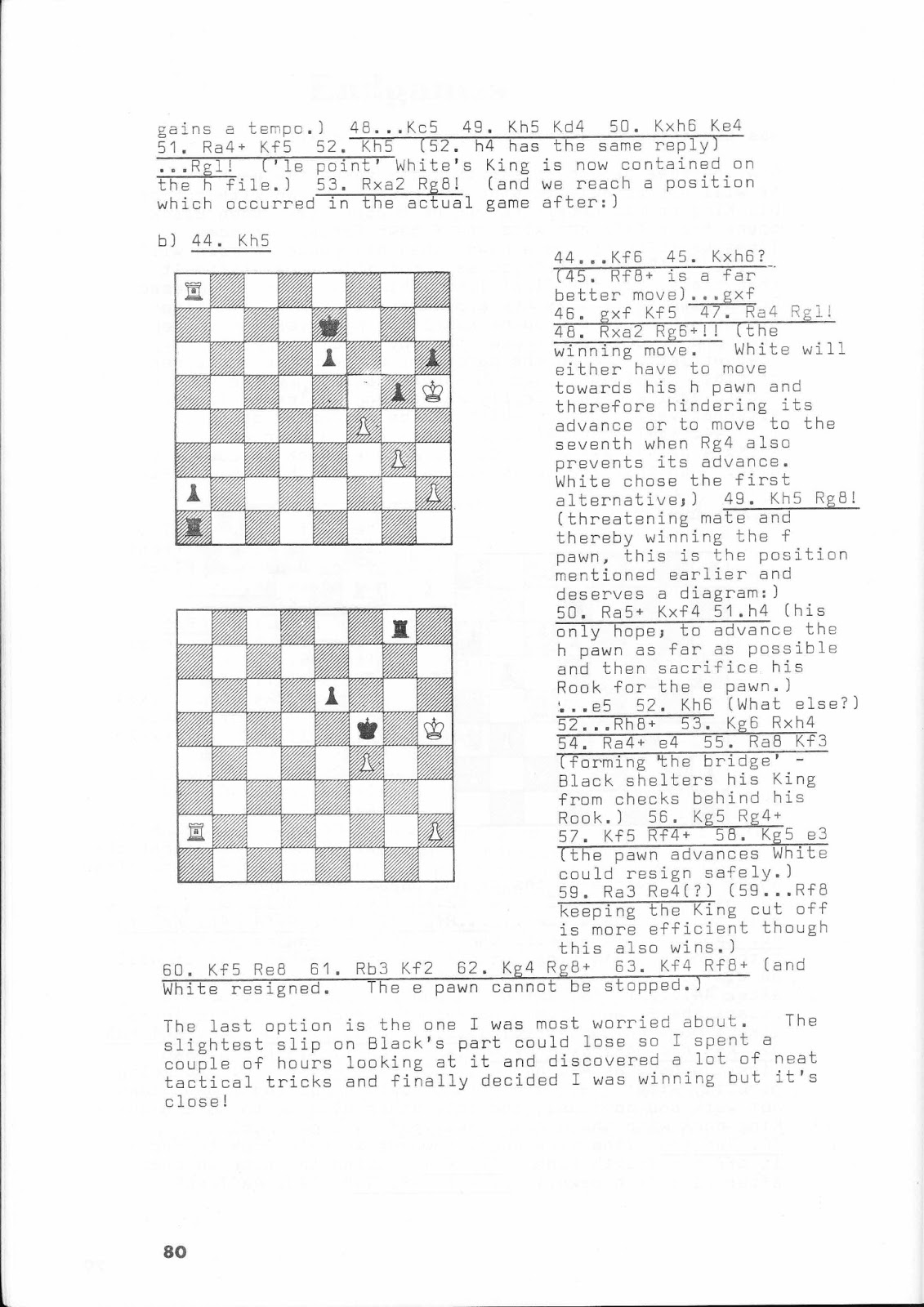 The Streatham & Brixton Chess Blog: Knightmare! Scenarios: 4. Just ...