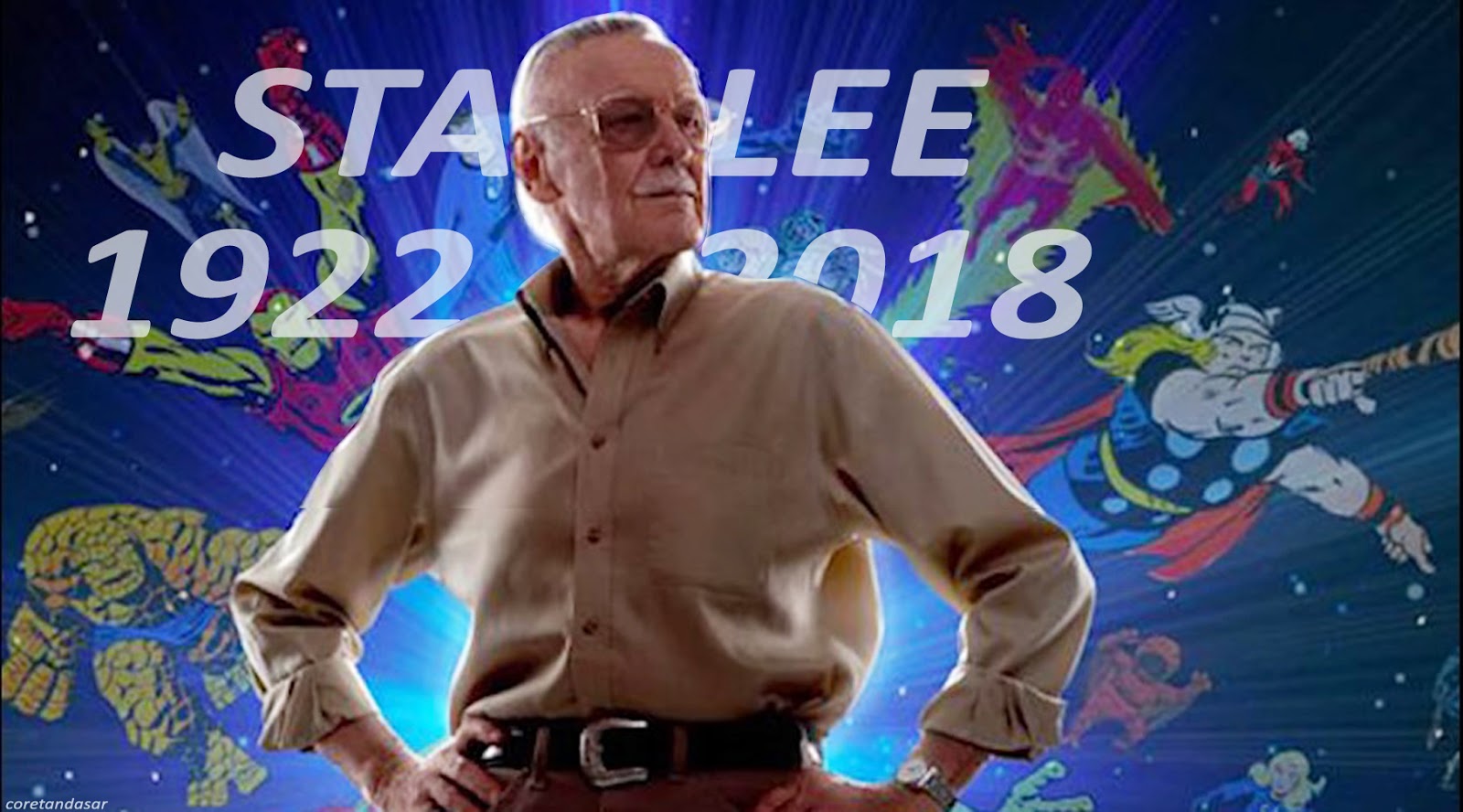 Bapak Superhero MARVEL - STAN LEE (1922 - 2018)
