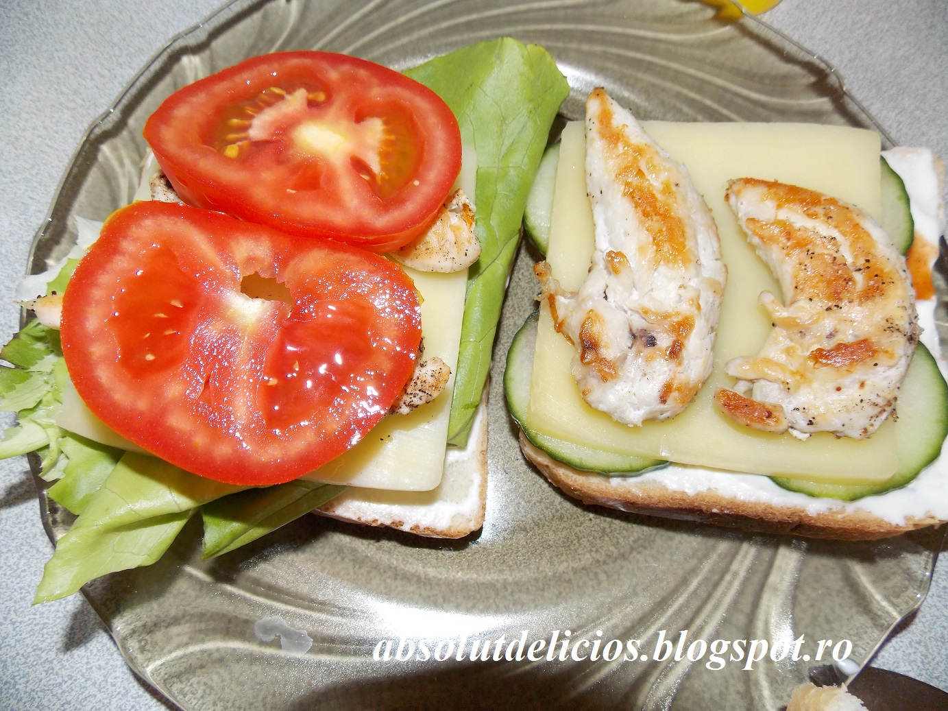 Absolut Delicios: SANDWICH CU PIEPT DE PUI