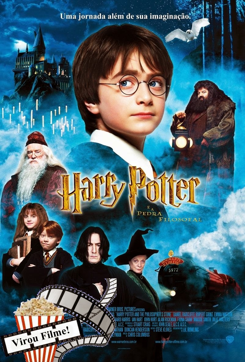 Virou Filme! Especial Série Harry Potter! (8 Filmes) Parte 1 - Estúdio ...