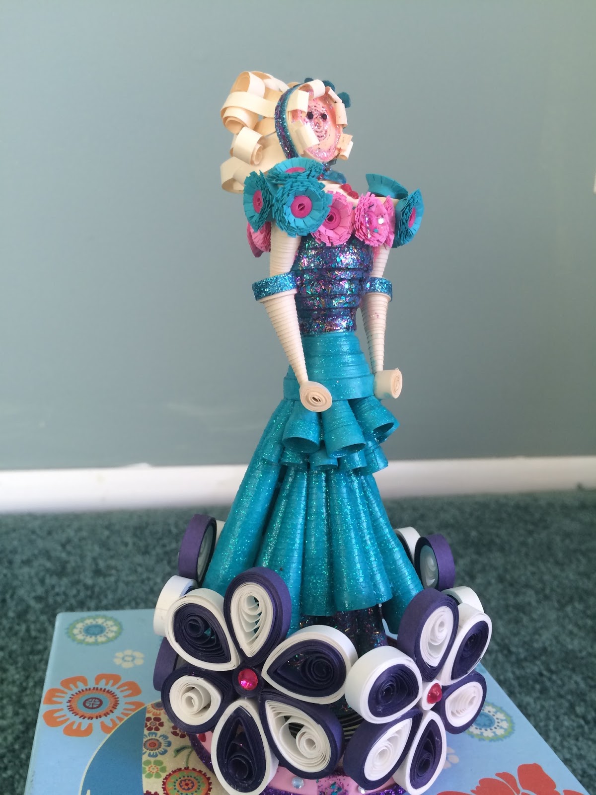 Neha's Paper Quilling Art: Disney Cinderella doll my next generation ...