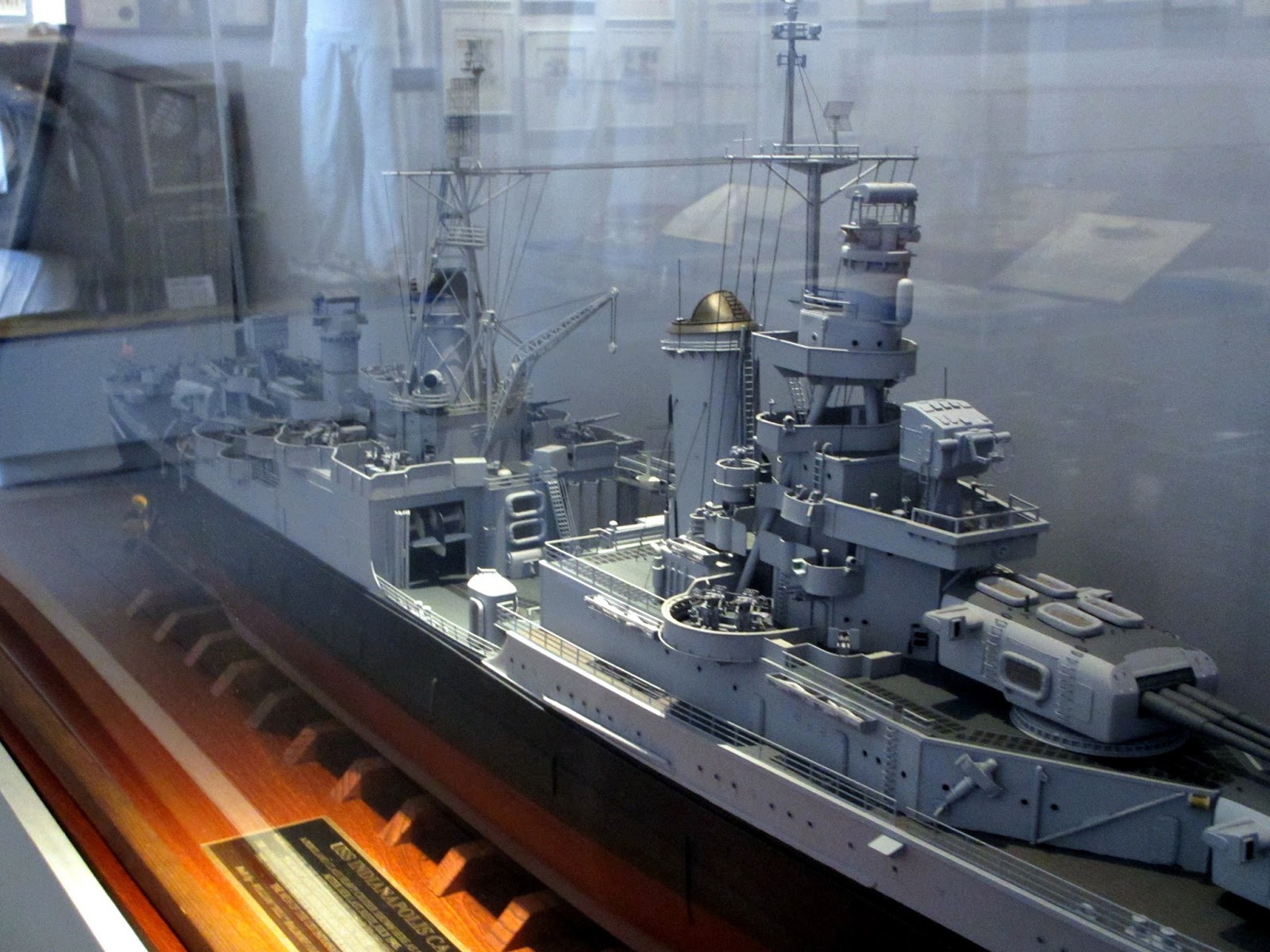 Little Warriors: Model of USS Indianapolis