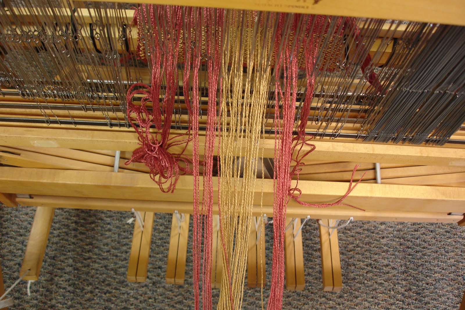 One Planet Yarn and Fiber: Learning to Weave on a Four Harness Loom ...