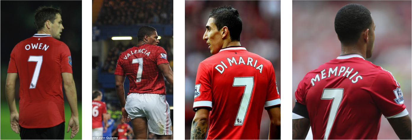 The hallowed number 7 - Who's next in line for Manchester United?
