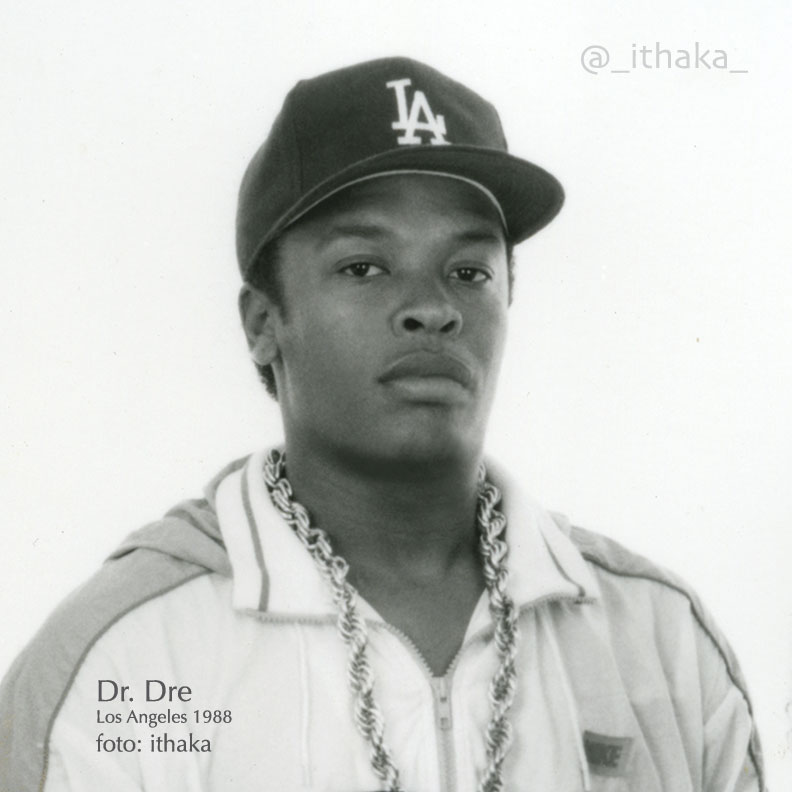 Planet Ithaka: Dr. Dre - Miracle Mile, Los Angeles 1988 - Photo: Ithaka