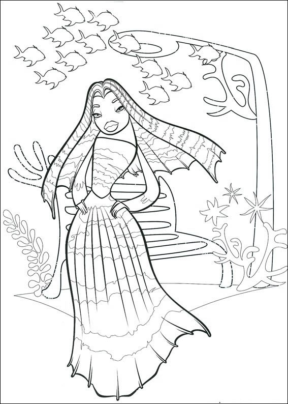 shark tale / povesti cu rechini imagini de colorat desene ~ Desene ...