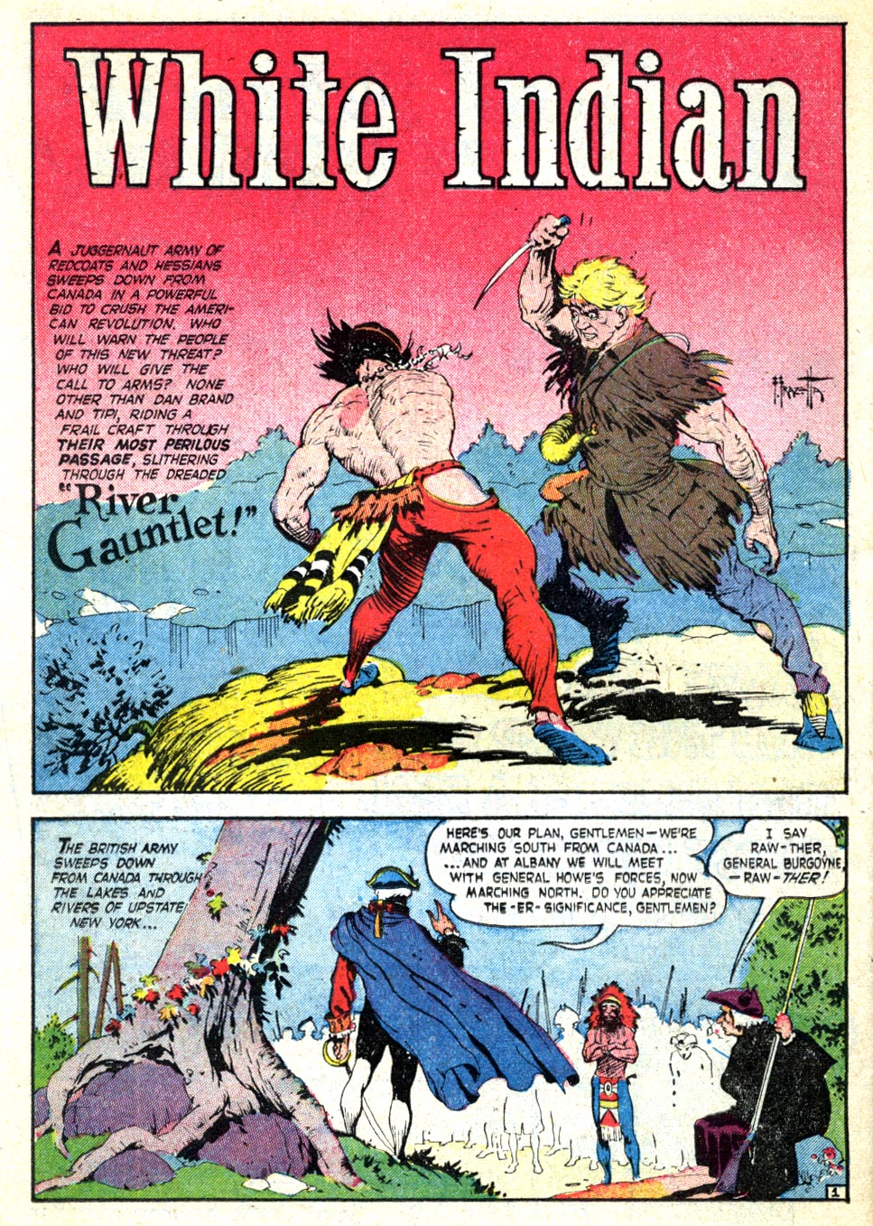 Aquellos inolvidables tebeos...: White Indian de Frank Frazetta nº 13 ...