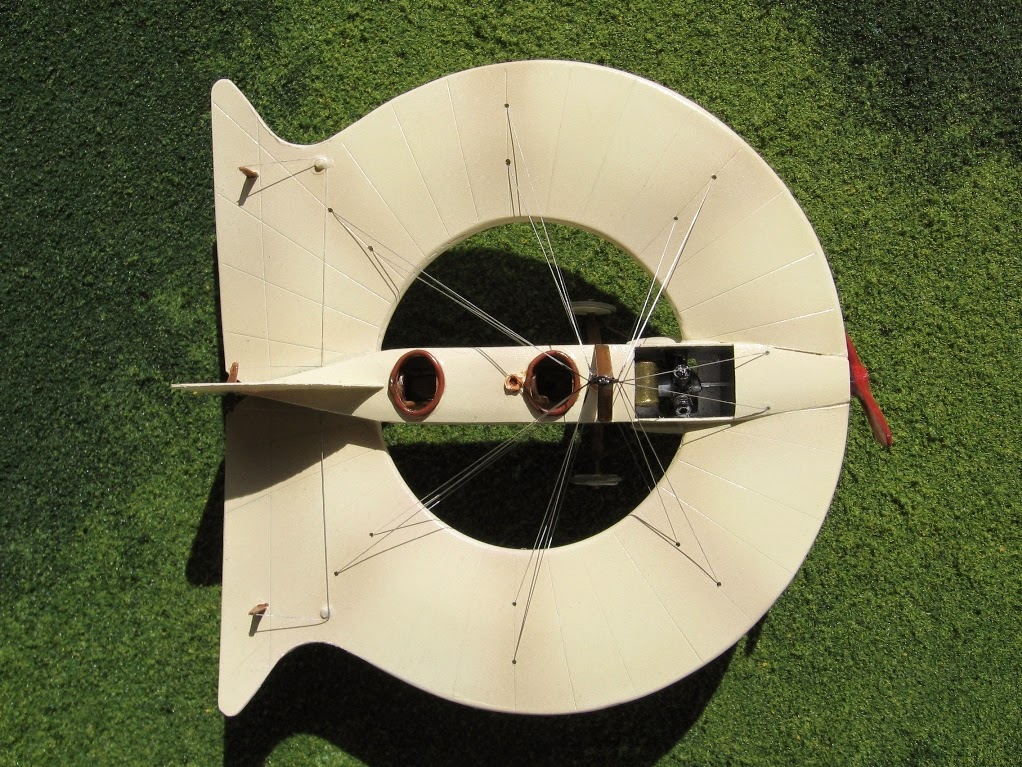 Wings of Intent: Scratchbuilt 1/72 Lee-Richards annular wing 1913