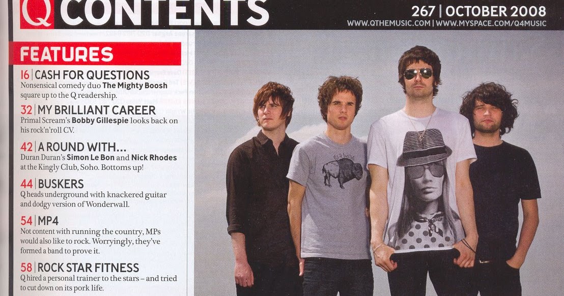 Music Magazine : What makes a good Contents Page?