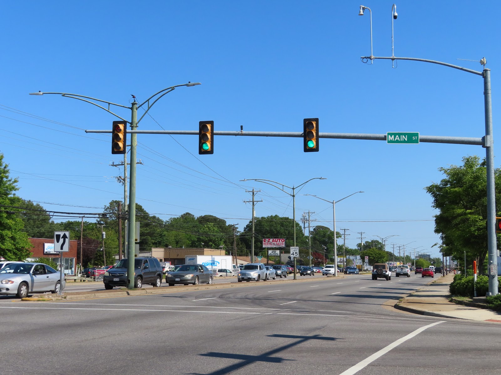 Luke's Signs: Jefferson Avenue & Main Street - Newport News, VA