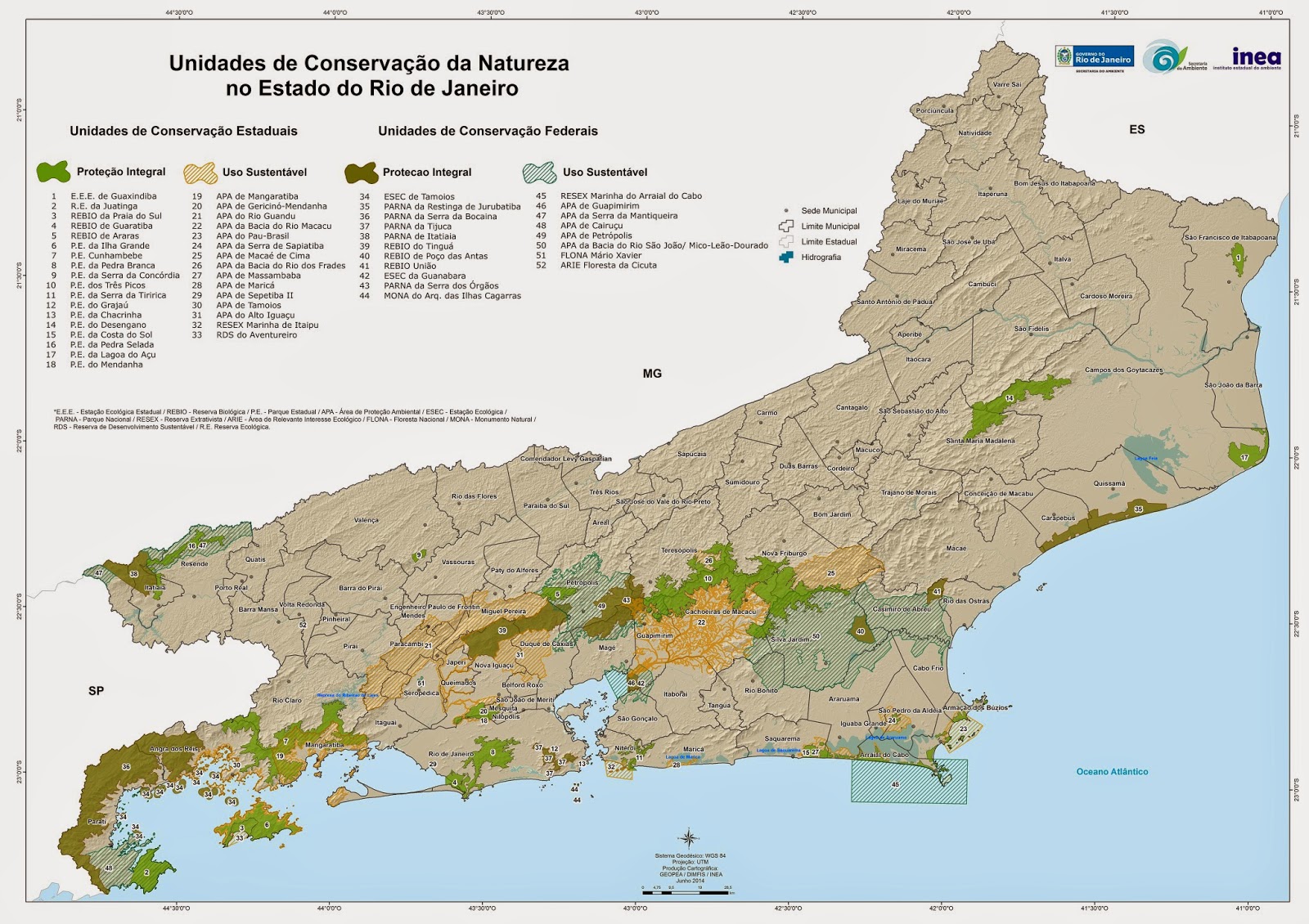FAUNA DO RIO: MAPAS