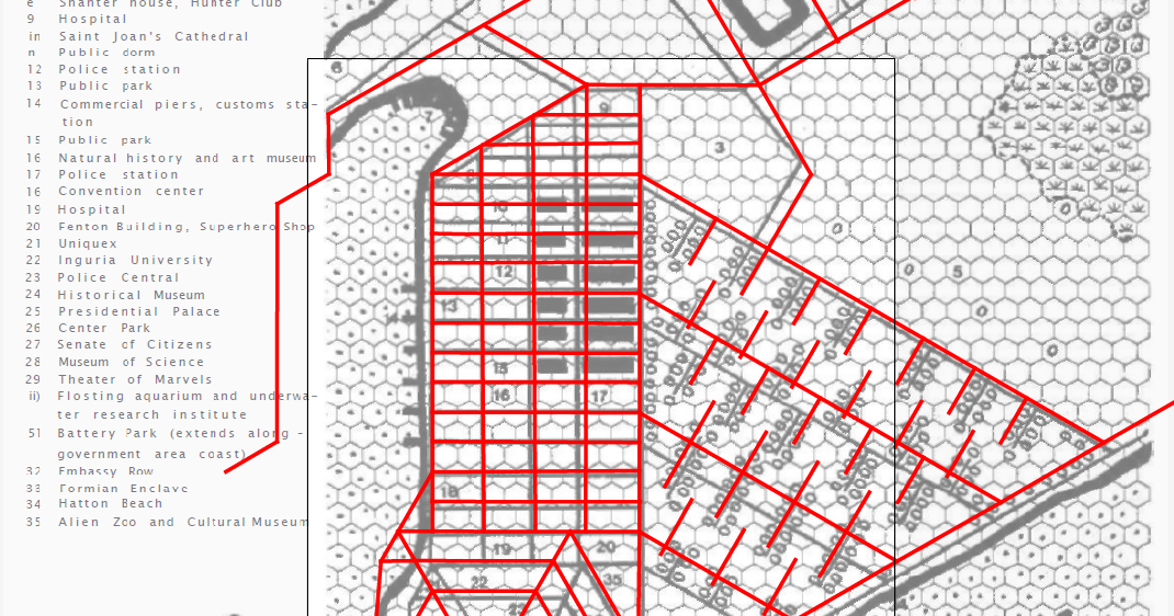 Noble Pursuits: Superhero 2044 Second Edition Revised :: Bloomberg Map