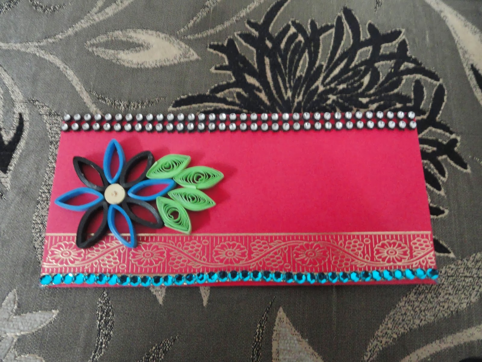 Awesome Quilling: Envelopes With Quilled Ring Coil Flowers