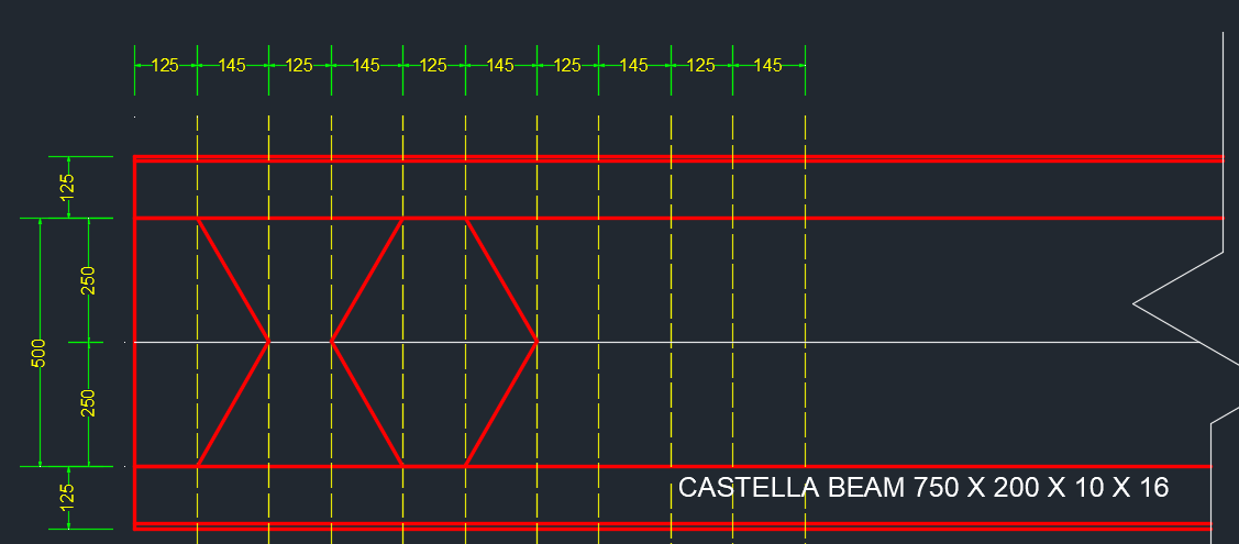 Membuat Profile Castella Beam dengan Tekla ~ Dizar Smart