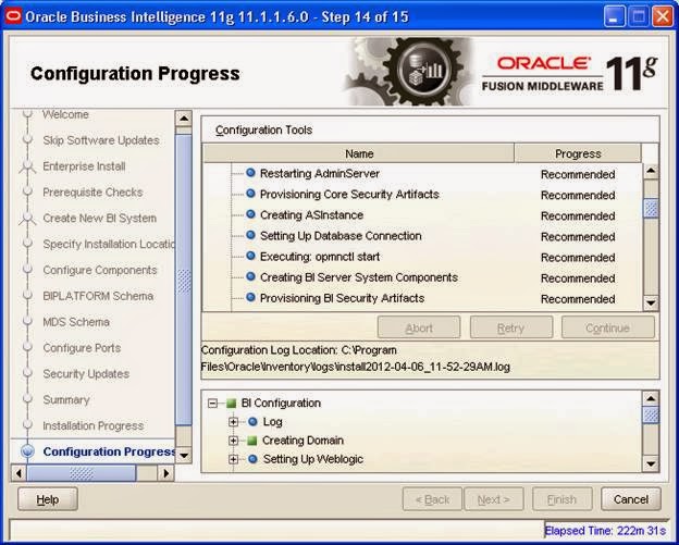 OBIEE 11G INSTALLATION IN WINDOWS