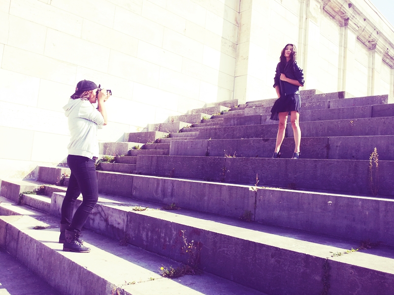 v: Making-Of vom Shot mit der schönen Hany Phan (Honey ausgesprochen :p ...