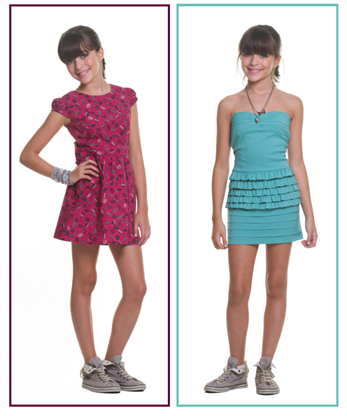 Ester Domingues: 2 LOOK PARA PRÉ-ADOLESCENTE
