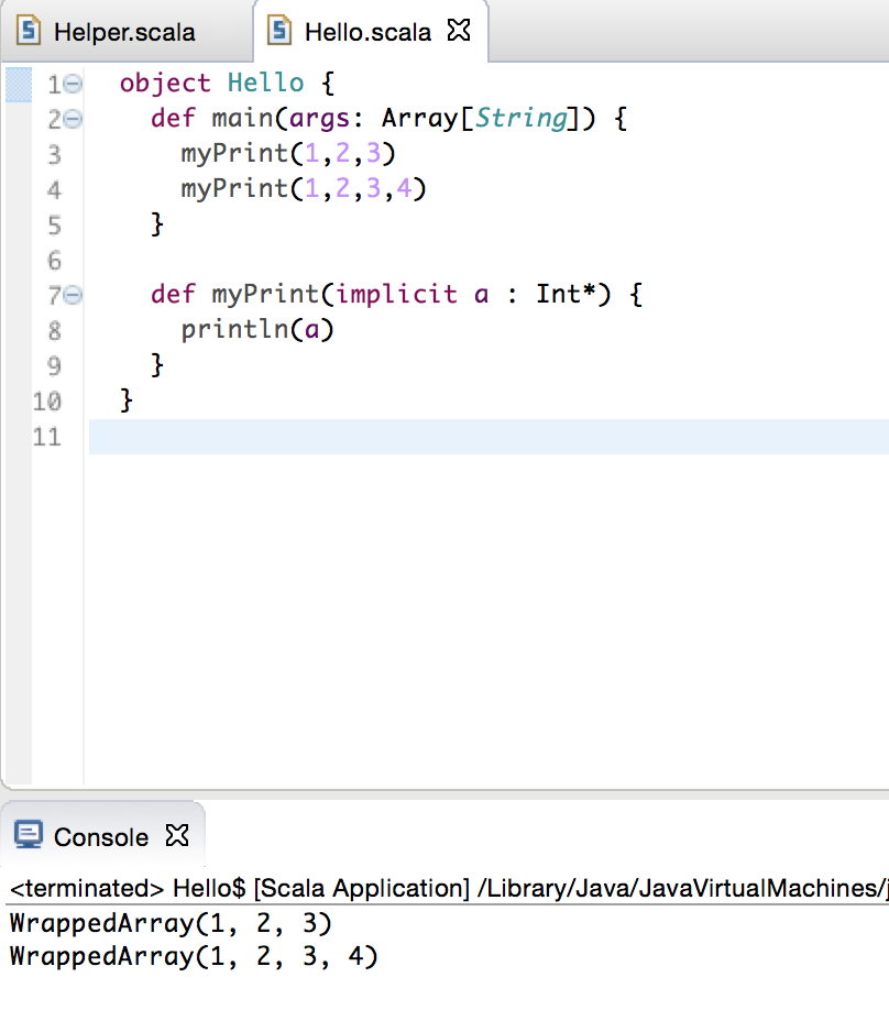 เขียนโปรแกรมด้วยภาษา Scala (Scala Language): Implicit Parameter เขียนโปรแกรมด้วยภาษา Scala (Scala Language): Implicit Parameter