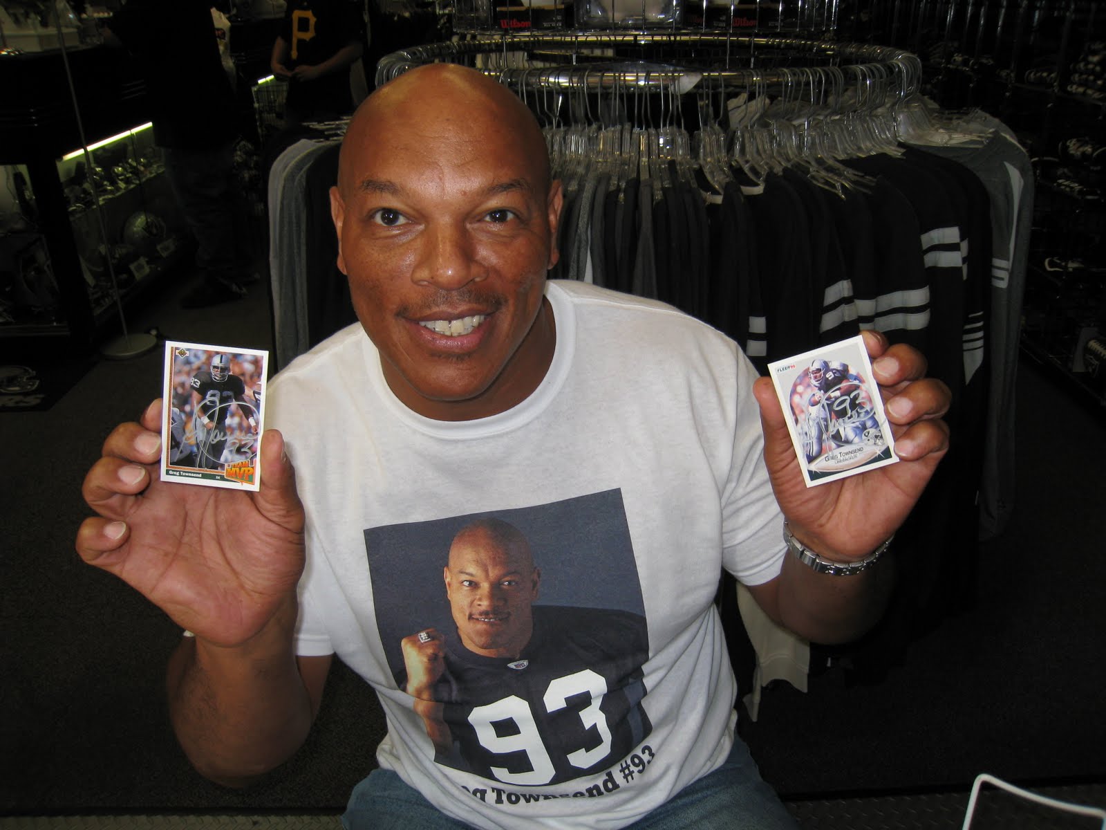 My Autograph Signings: Greg Townsend Autograph Signing