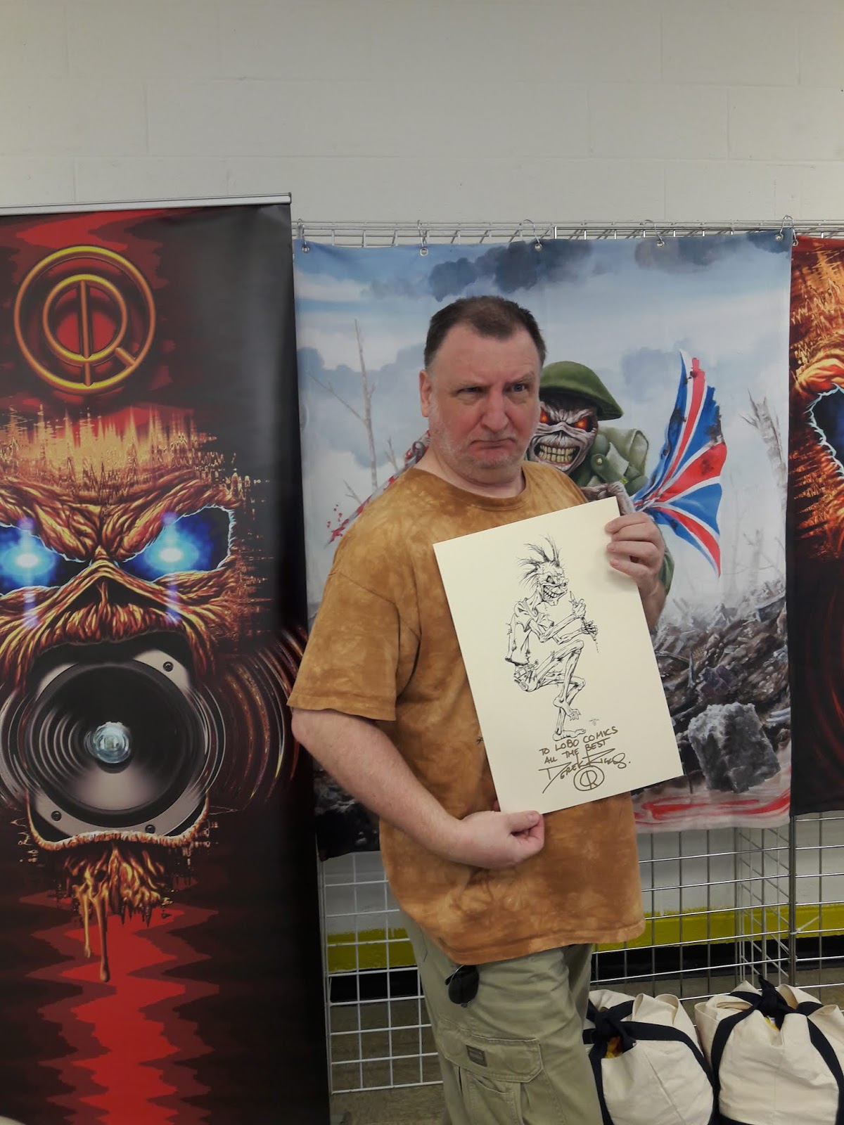 Lobo Comics and Toys: Welcome Back, Derek Riggs!