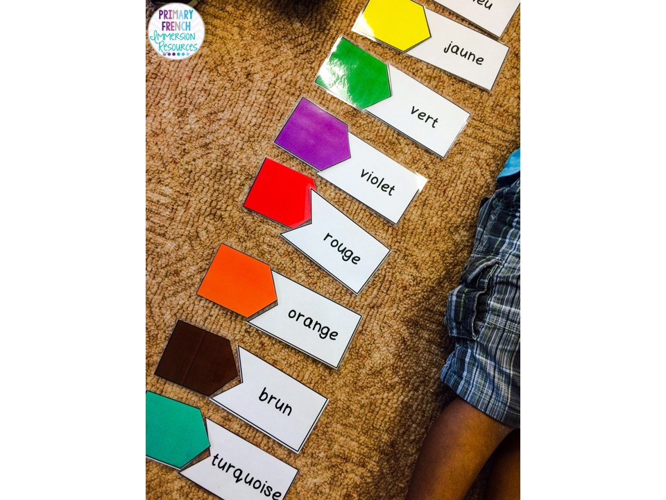 Centre ideas for FSL - Primary French Immersion Resources