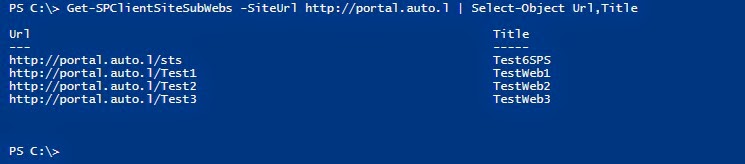 Sharepoint Trenches Display Csom Objects In Powershell 3574