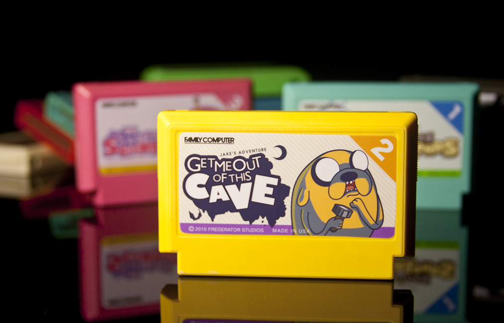 Ribbon Black: Adventure Time 8 Bit Collection #1 (Famicom)