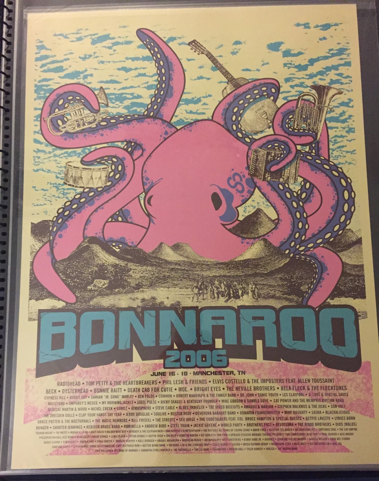 Climbing Up Your Walls: The Radiohead Poster Blog: The Pink Octopus ...