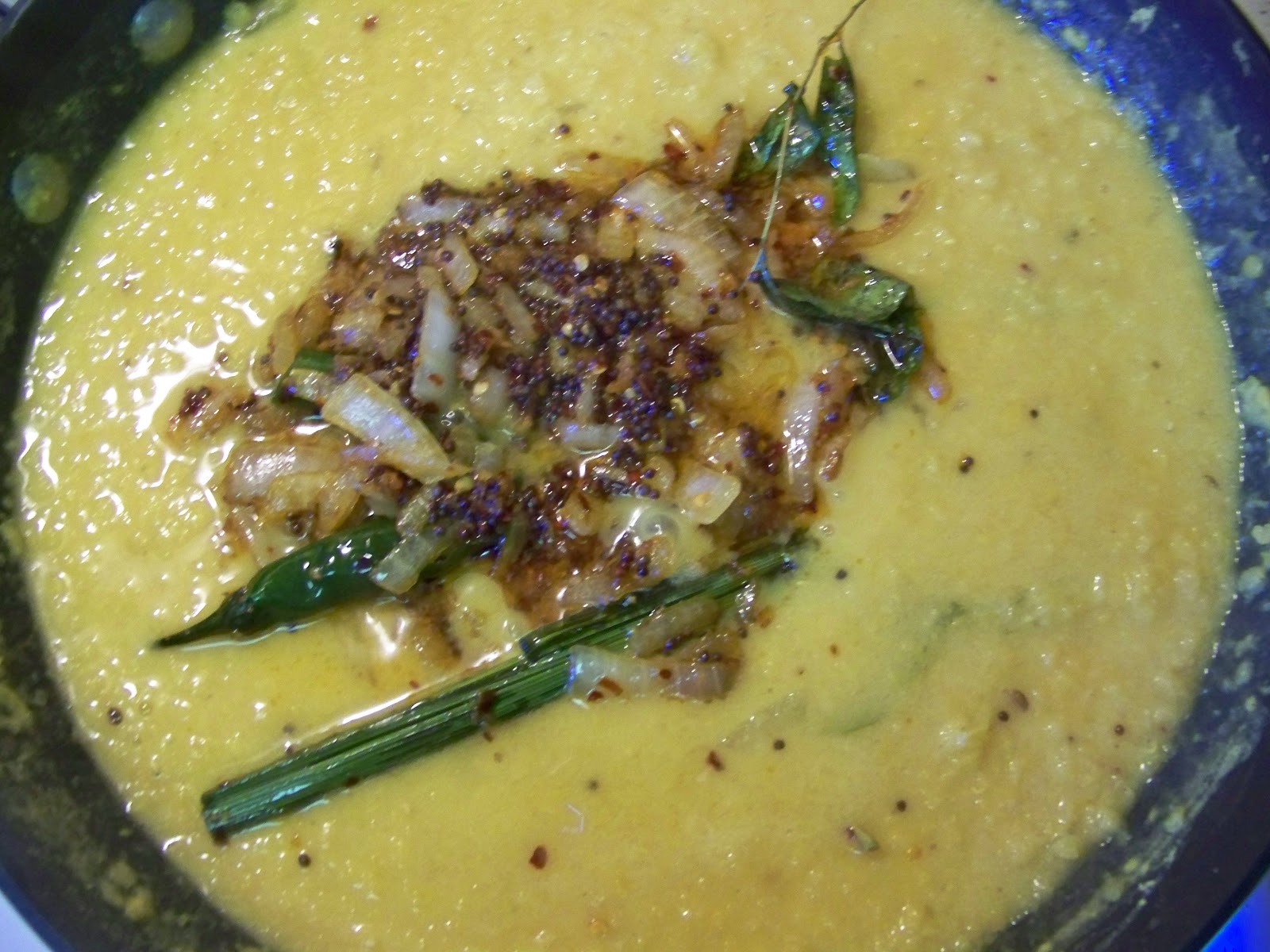 Kitchen Simmer: Spicy Lentil Curry (Sri Lankan Tempered Dhal)