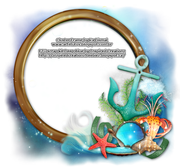 Creative Addictions Attitude: Nautical FTU Cluster Frames