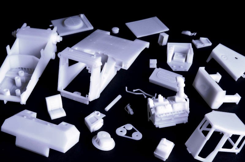 D9L Rapid Prototype Photos - Classic Construction Models