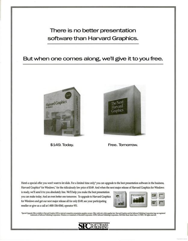 Informatica Viejuna: Harvard Graphics, o cuando las presentaciones no ...