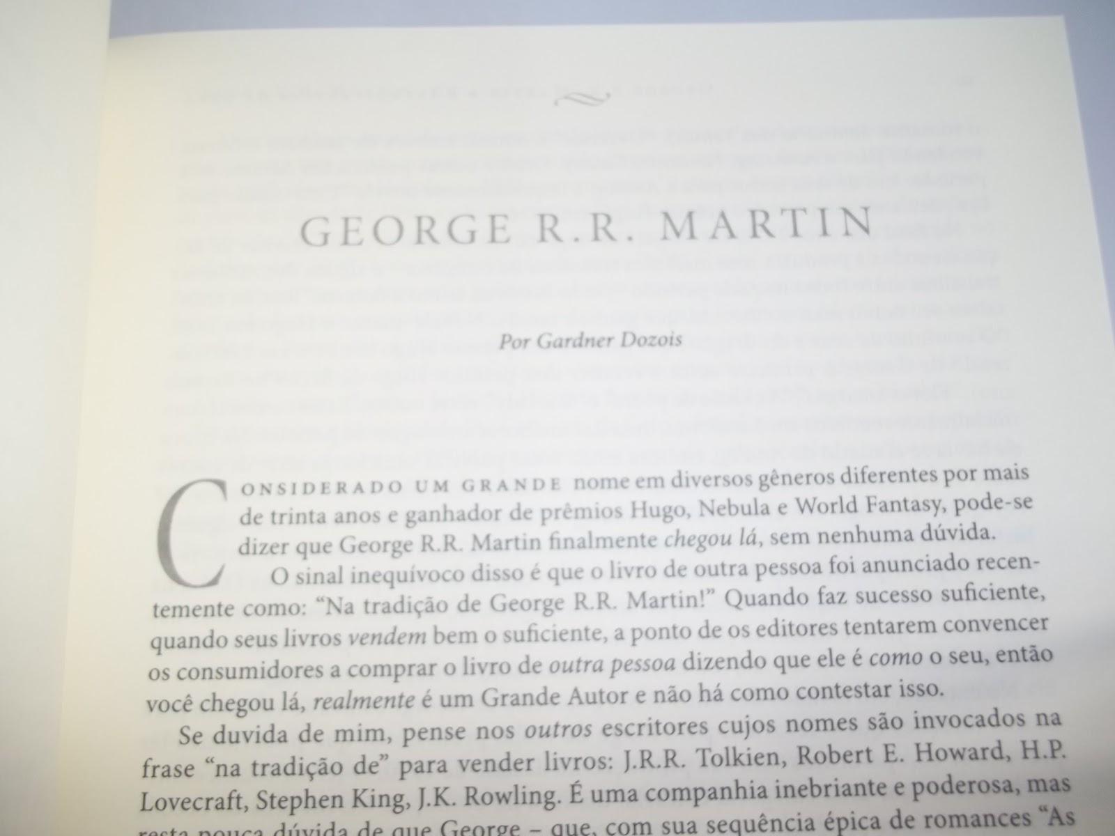 De Olho no Livro: George R. R. Martin - Retrospectiva da Obra - Livros ...