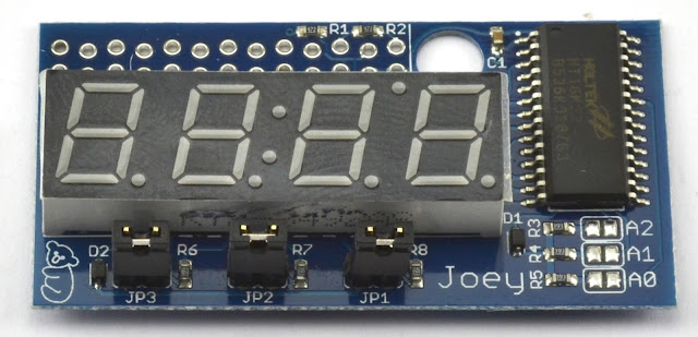 Dr. Monk's DIY Electronics Blog: Introducing the Joey Raspberry Pi Display