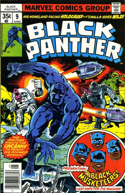 UN UNIVERSO DE VIÑETAS: 1977- PANTERA NEGRA – Jack Kirby