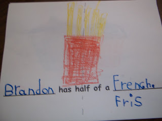 Mrs. Wood's Kindergarten Class: Give Me Half!