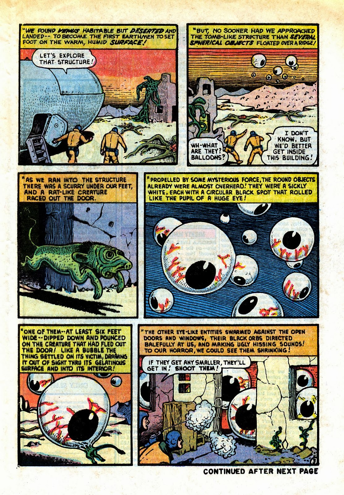 Diversions of the Groovy Kind: Groovy Age Gold: "The Eye of Doom" by ...